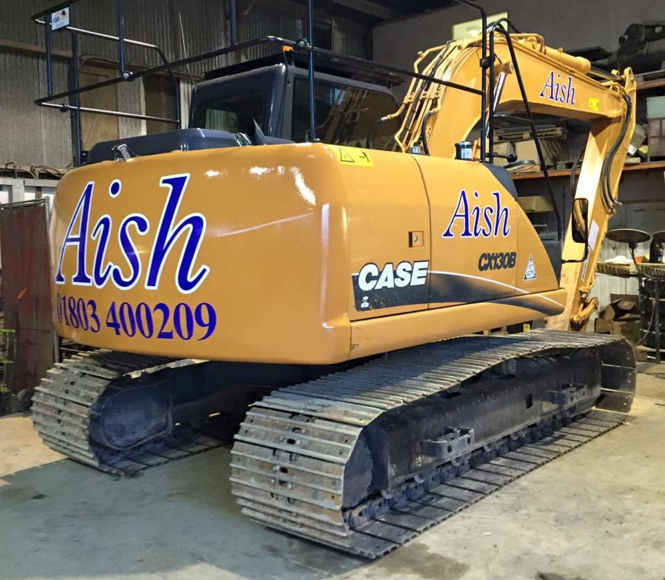 Agricultural / Plant Machinery Signage and Graphics - Tavy Signs